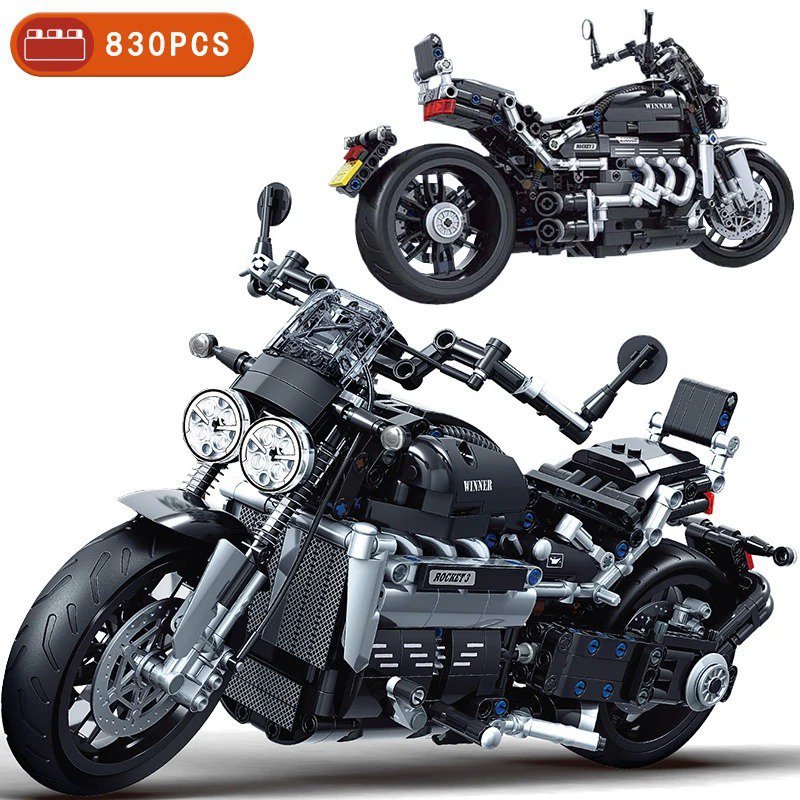 2023 New Triumph ROCKET 3 GT Motorcycles Building Blocks Compatible ...
