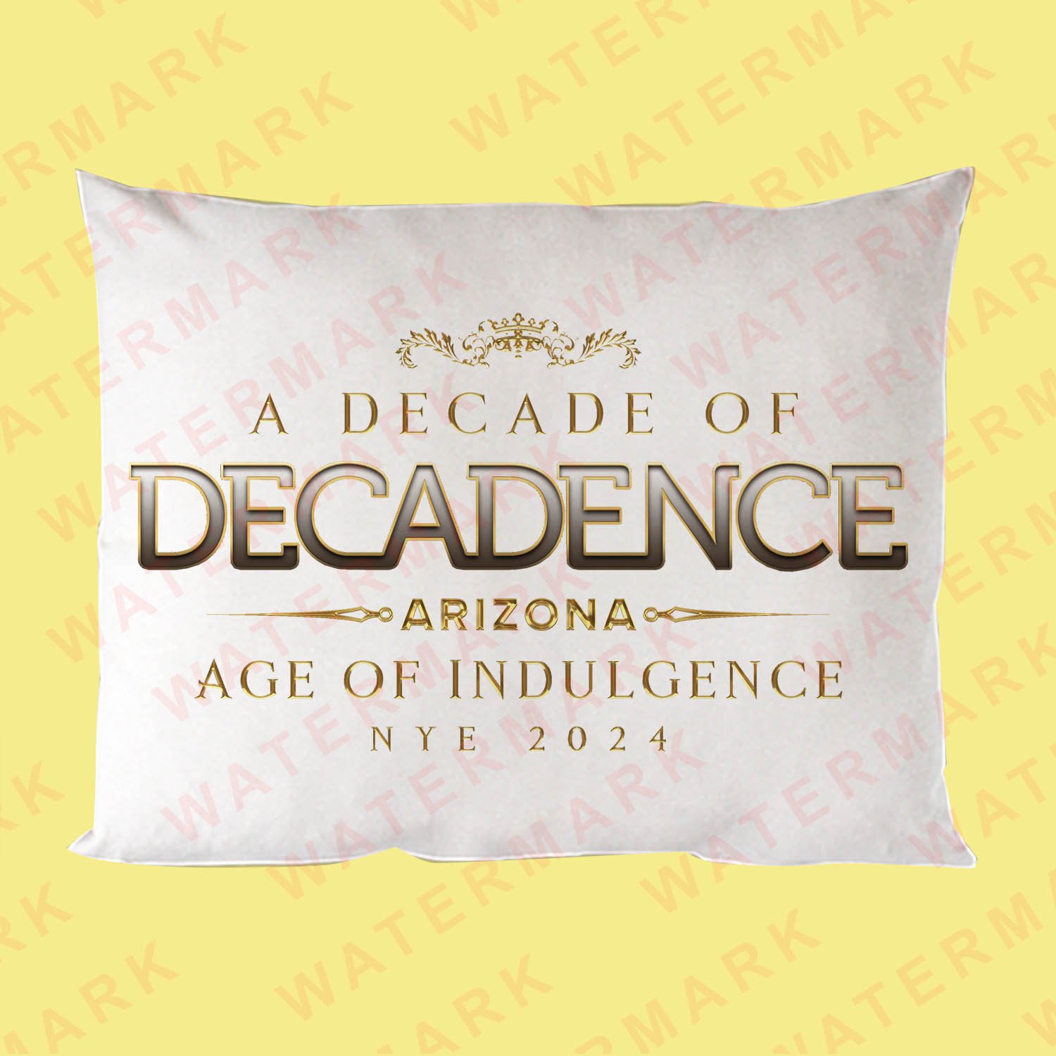 DECADENCE ARIZONA AGE OF INDULGENCE FESTIVAL 2024 Pillow Cases