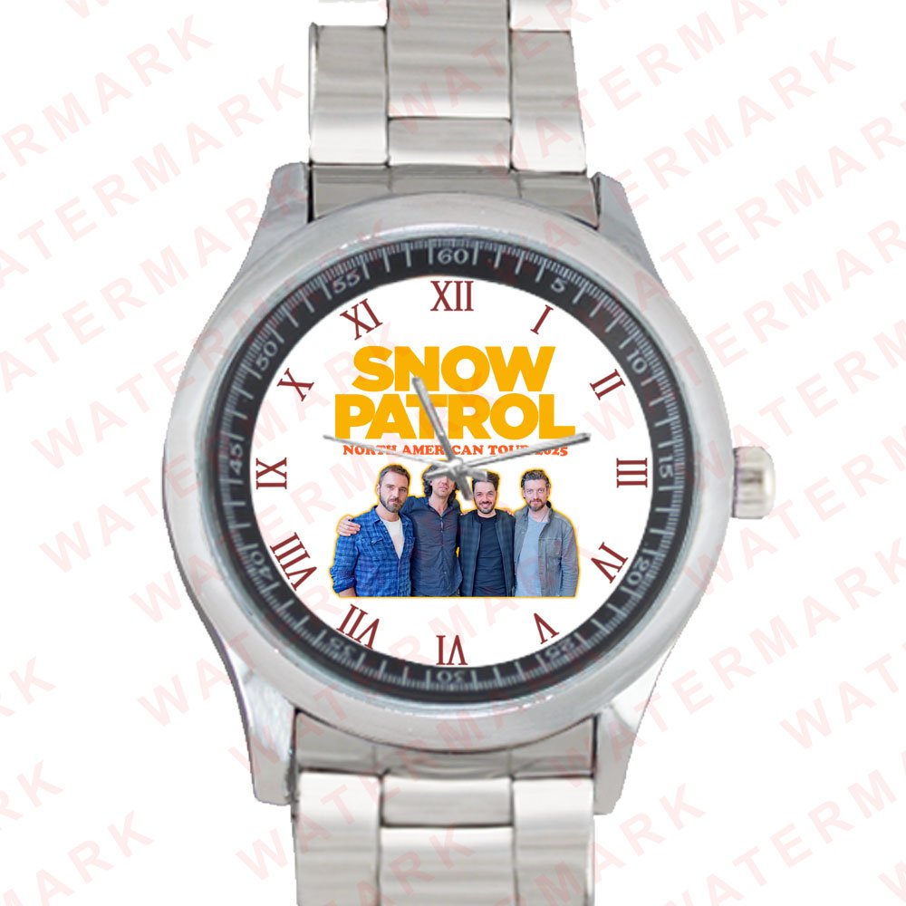 SNOW PATROL NORTH AMERICAN TOUR 2025 WATCHES