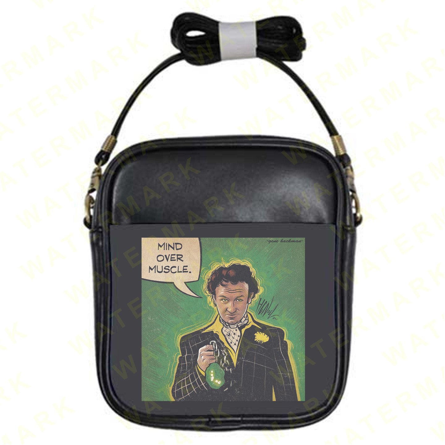 4 RIP GENE HACKMAN Sling Bags
