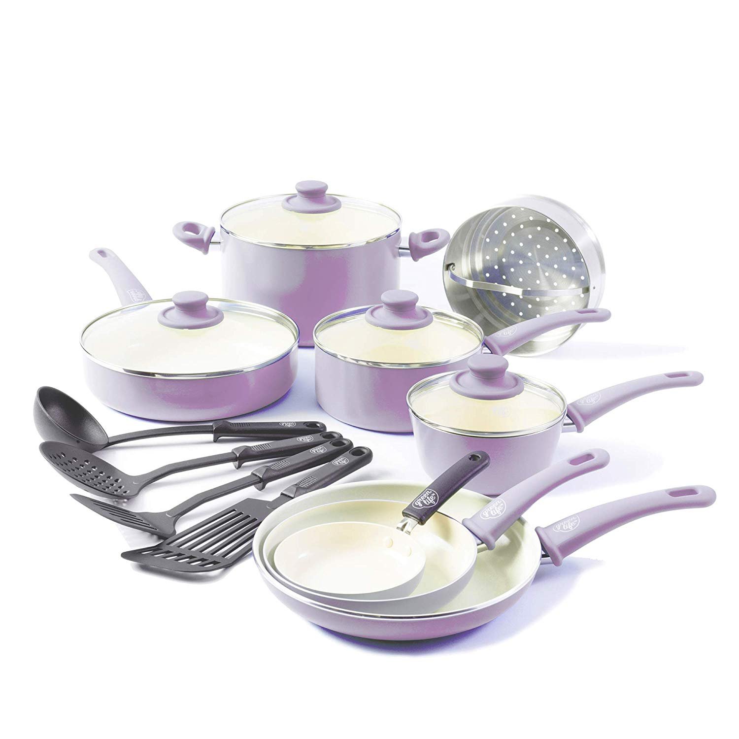 GreenLife - Non-stick ceramic cookware set