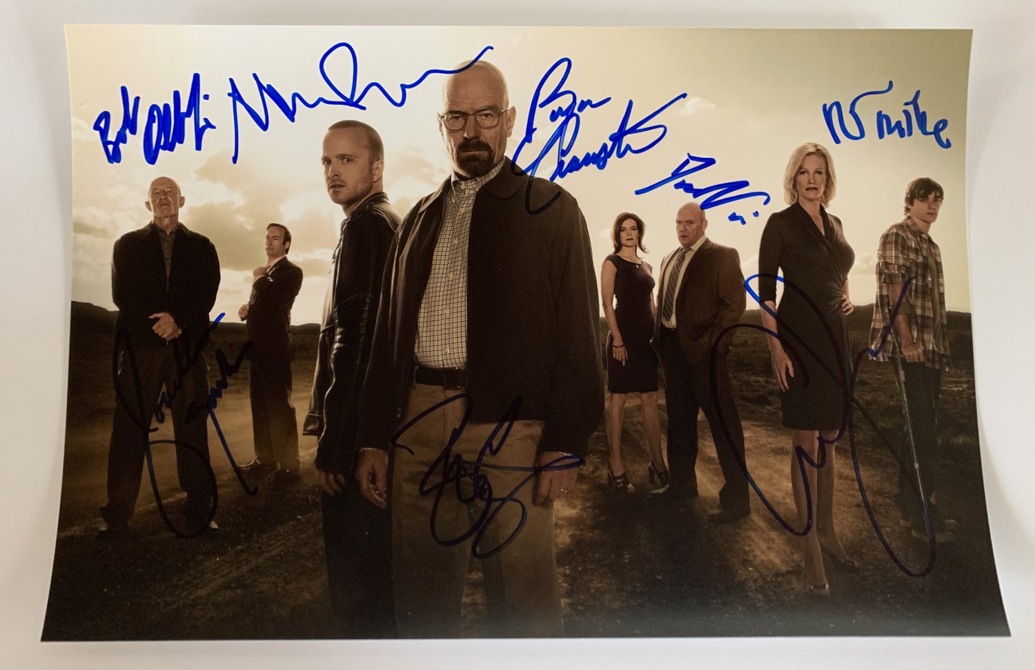 Breaking Bad cast signed autographed 8x12 photo photograph Bryan ...