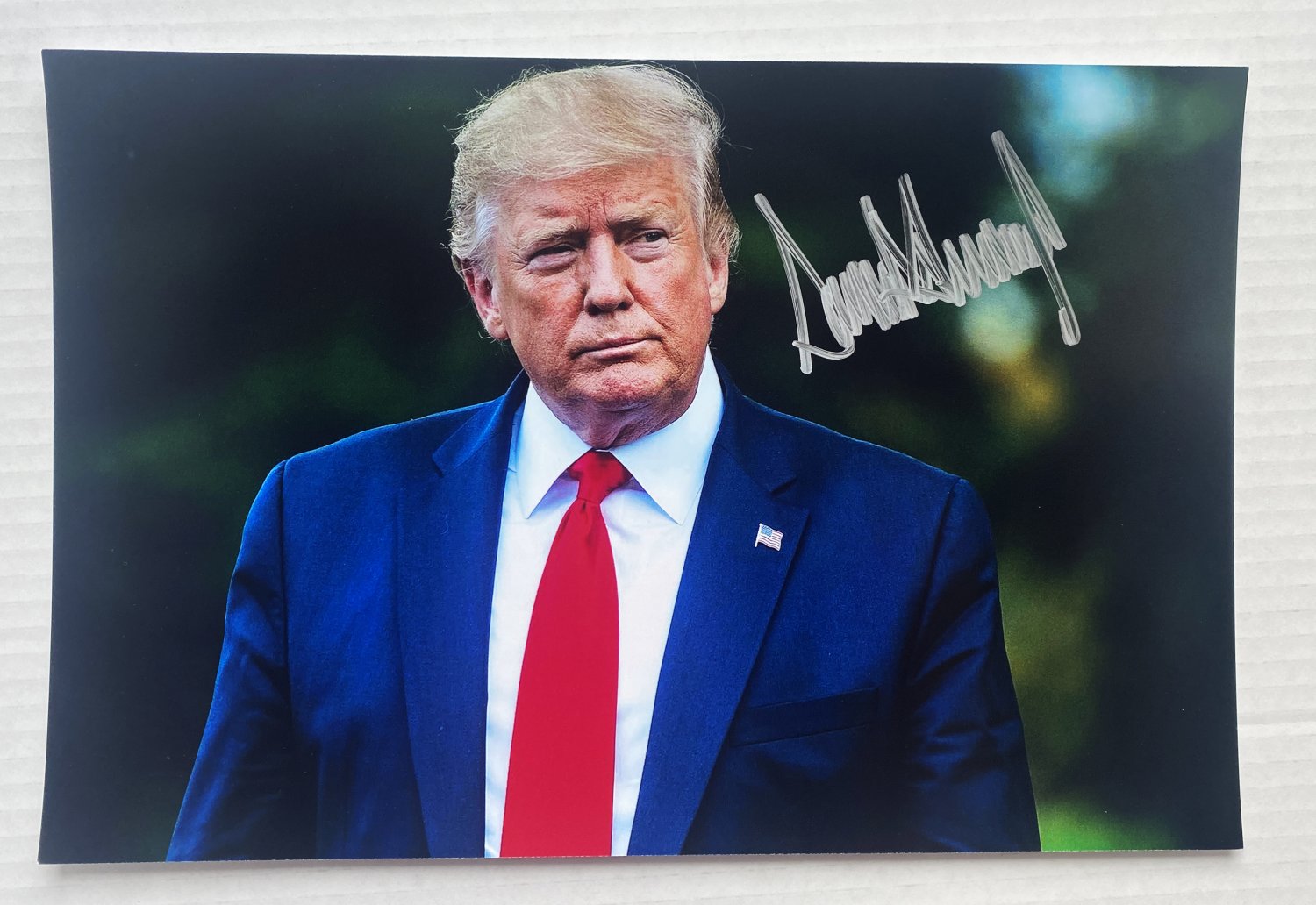 Donald Trump 2020 president signed autographed 8x12 photo photograph ...