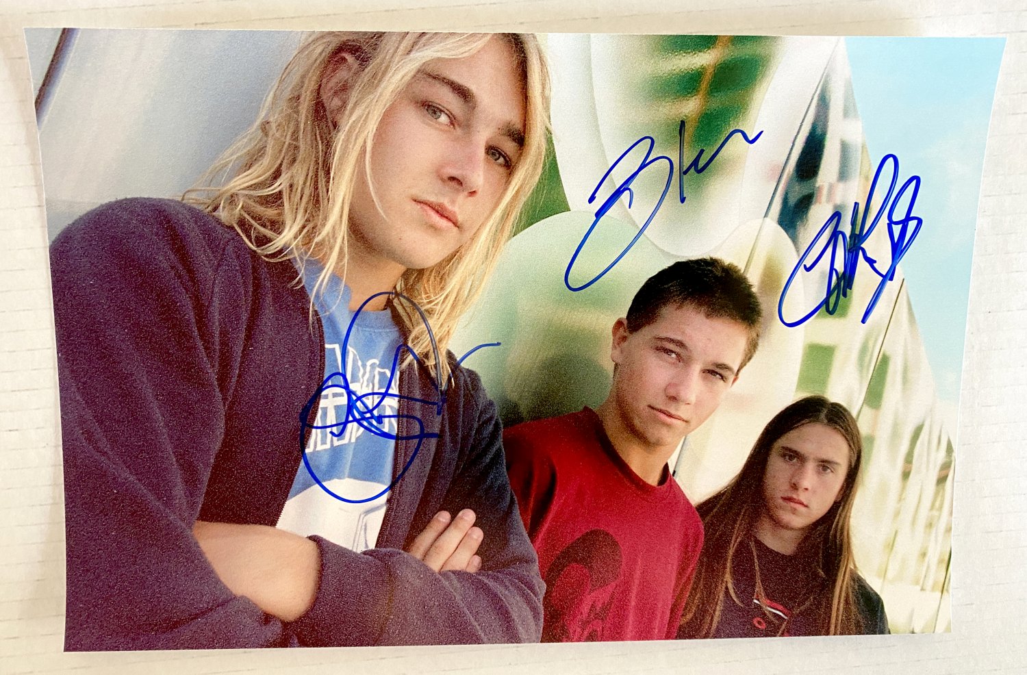 Silverchair band signed autographed 8x12 photo Daniel Johns autographs ...