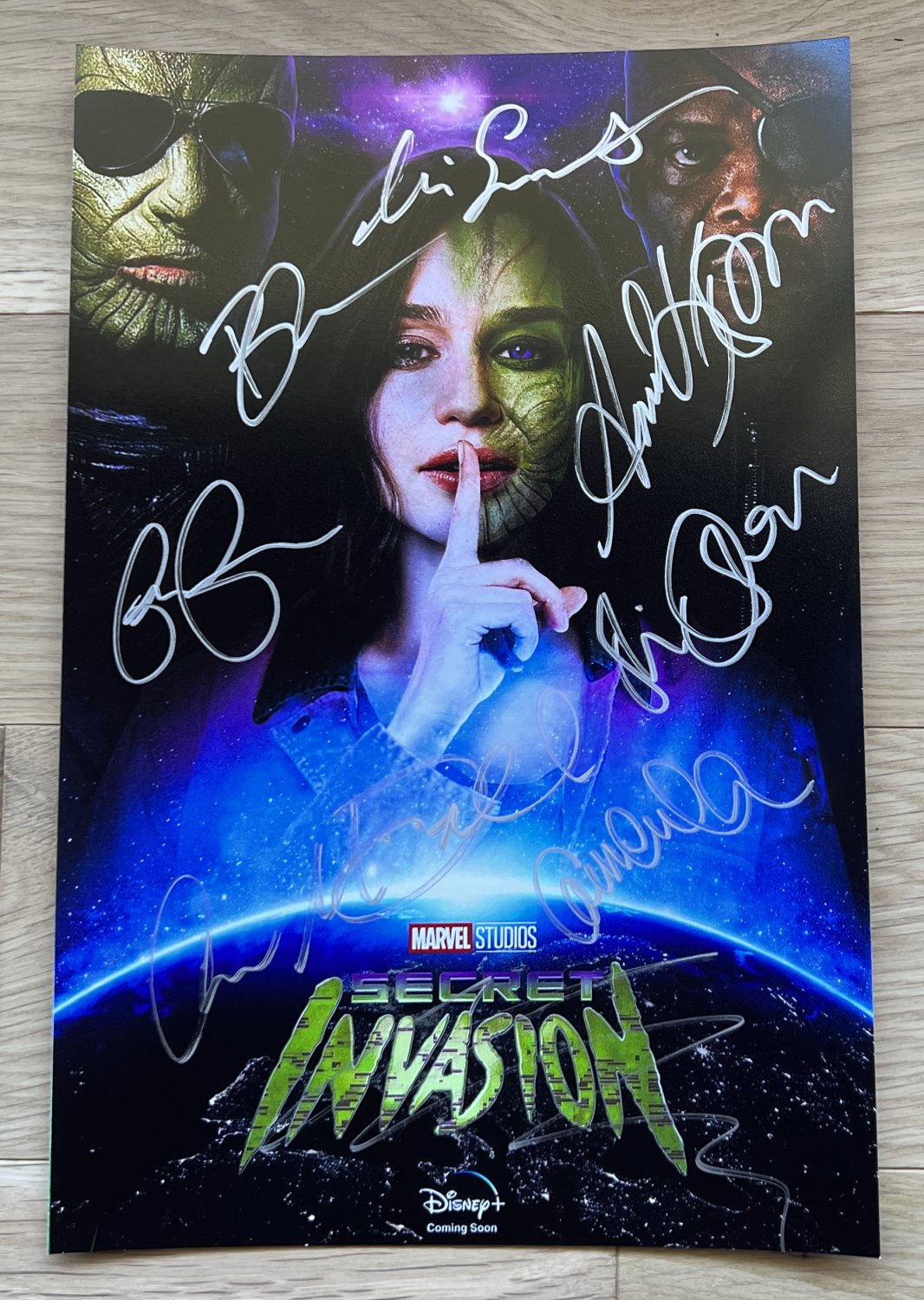 Secret Invasion cast signed autographed 8x12 photo Samuel L. Jackson ...