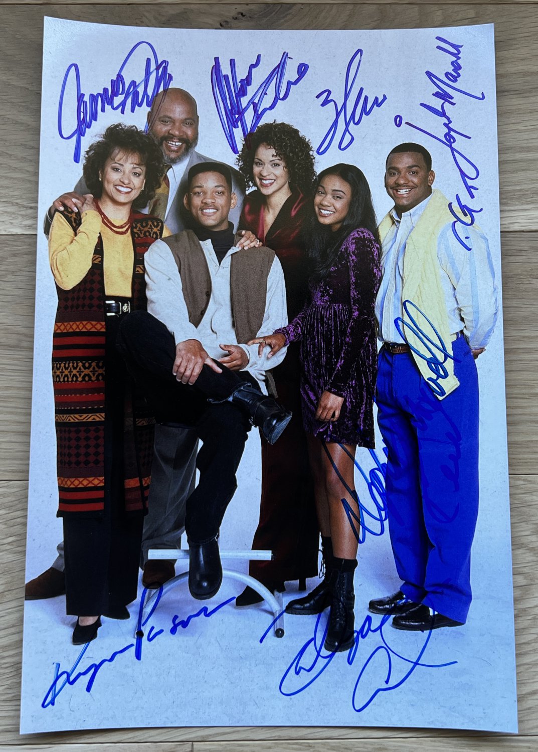 The Fresh Prince of Bel-Air cast signed autographed 8x12 photo Will ...