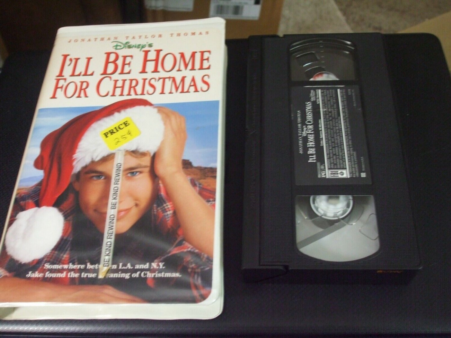 Disney's I'll Be Home For Christmas (VHS, 1999 Clamshell) Jonathan ...