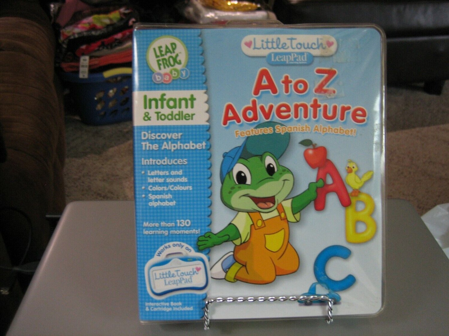 LeapFrog Baby Little Touch LeapPad - A to Z Adventure (2003) - Brand New!!!