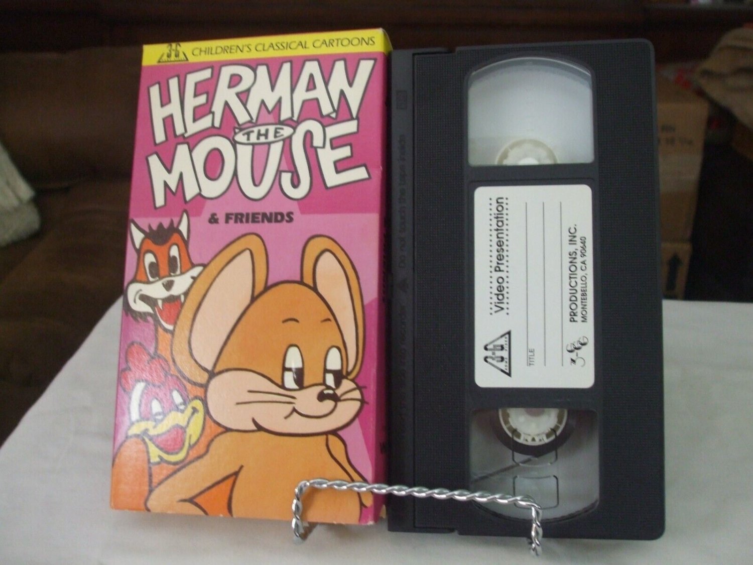 Herman the Mouse & Friends (VHS, 1992)