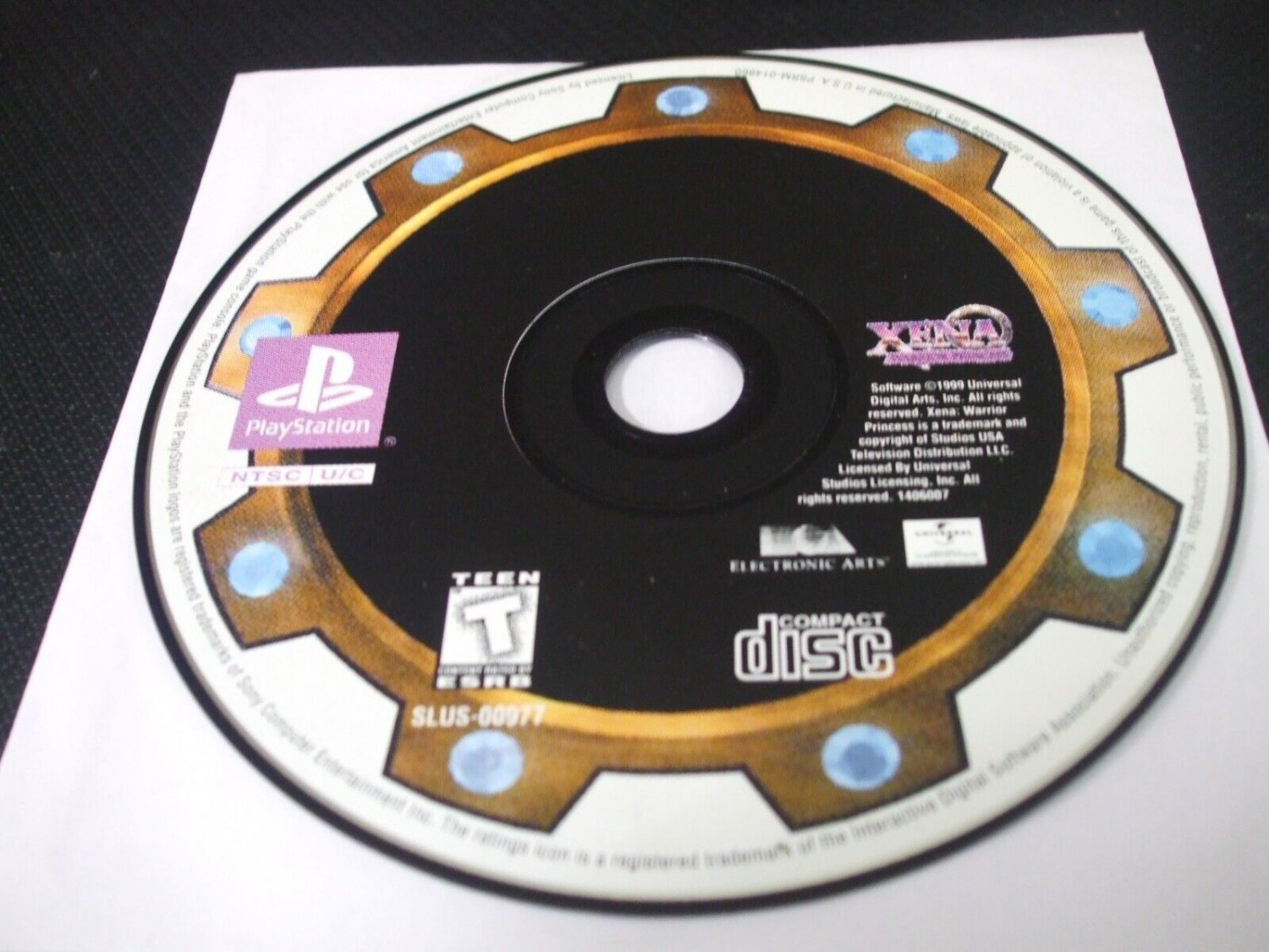 Xena: Warrior Princess (Sony PlayStation 1, 1999) - Disc Only!!!