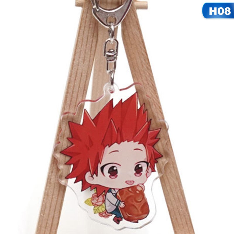 My Hero Academia Eijiro Kirishima Acrylic Keychain Keyring Pendant ...