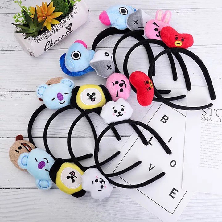 BTS Bangtan Boys BT21 Mang Headband Hair Band Accessories Kpop Fashion