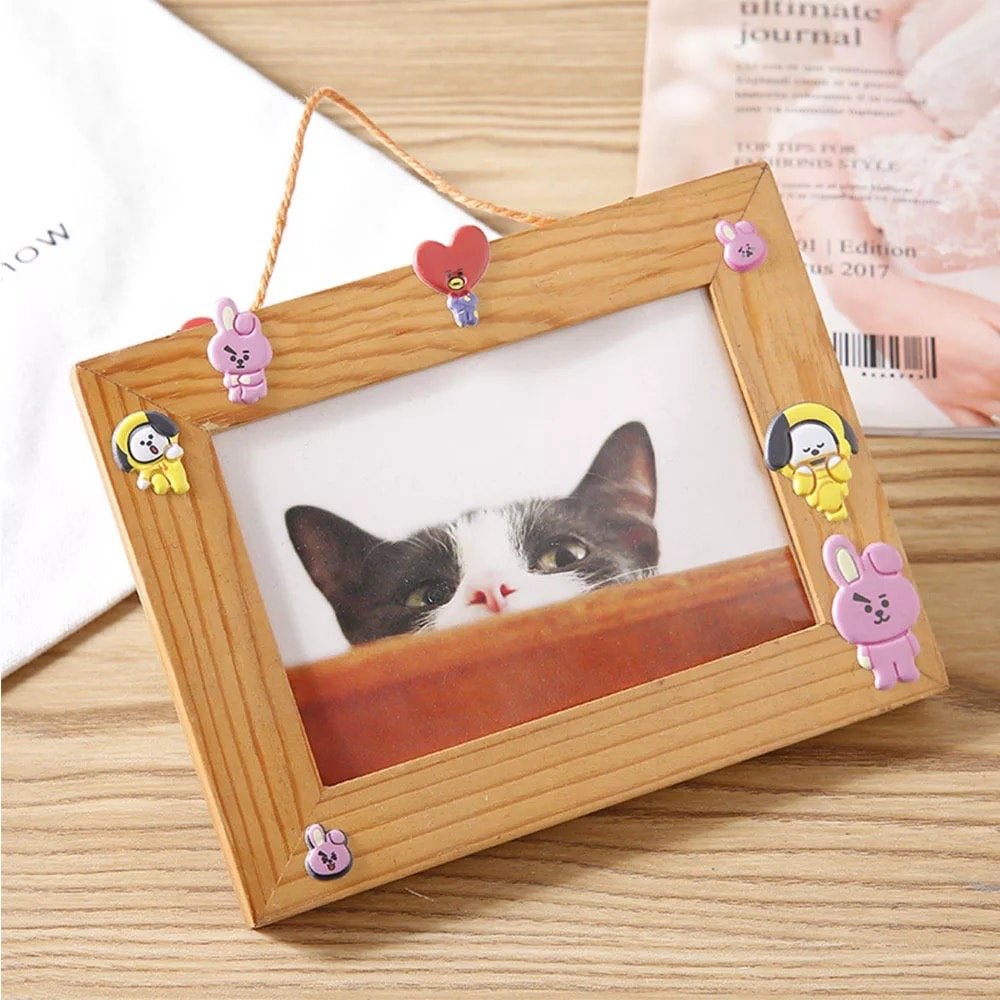 BTS Bangtan Boys BT21 RJ 3D Bubble Stickers Set Scrapbooking Stationery ...