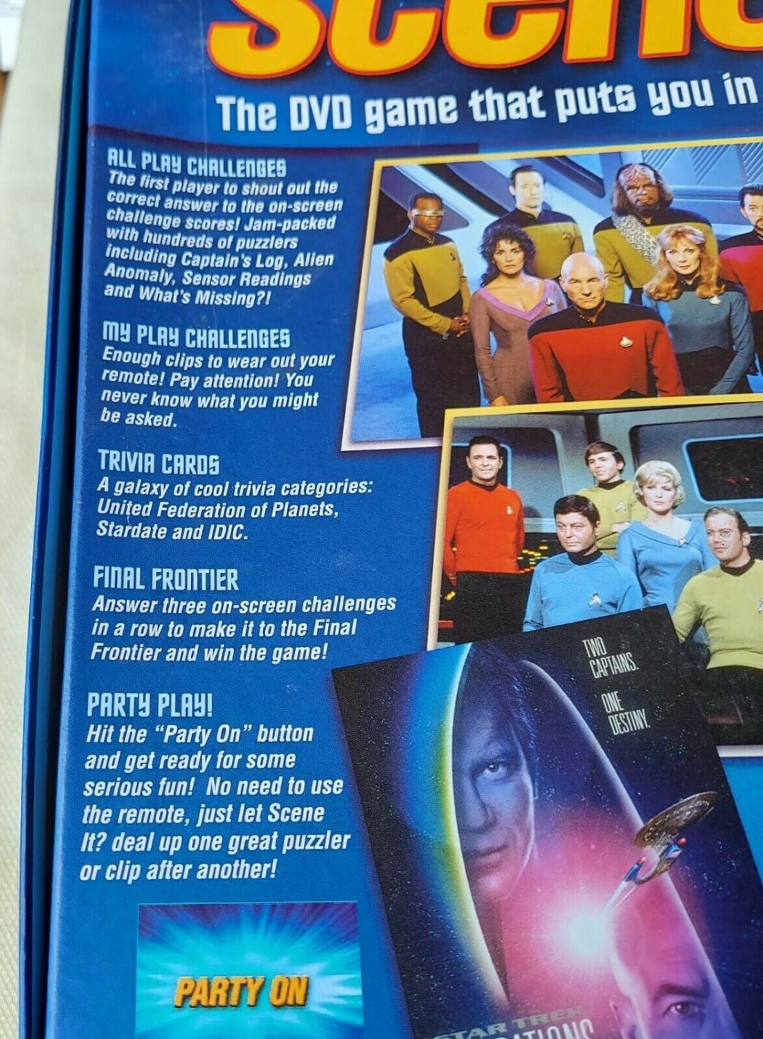 Sceen It! 2008 Matel Star Trek Board Game