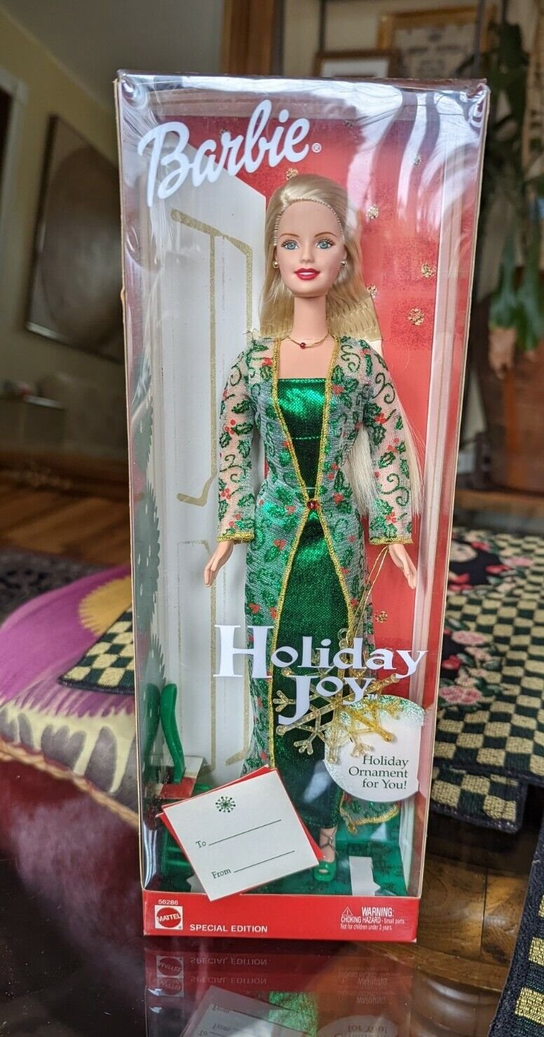Vintage 2003 Mattel Holiday Joy Barbie Doll Special Edition 56286 New ...