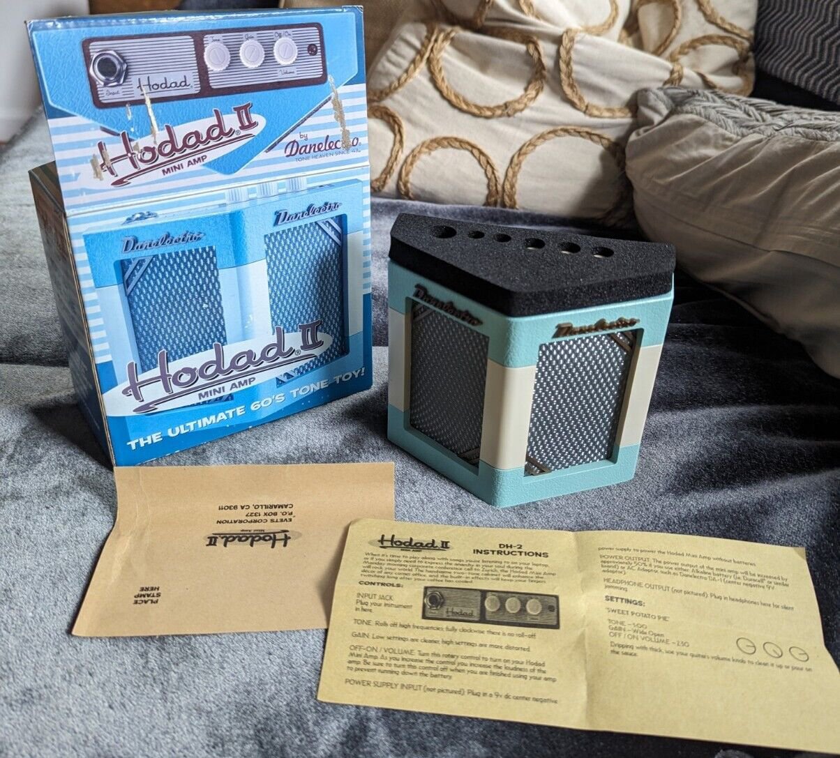 Vintage Danelectro Hodad II Mini AMP New In Original Box