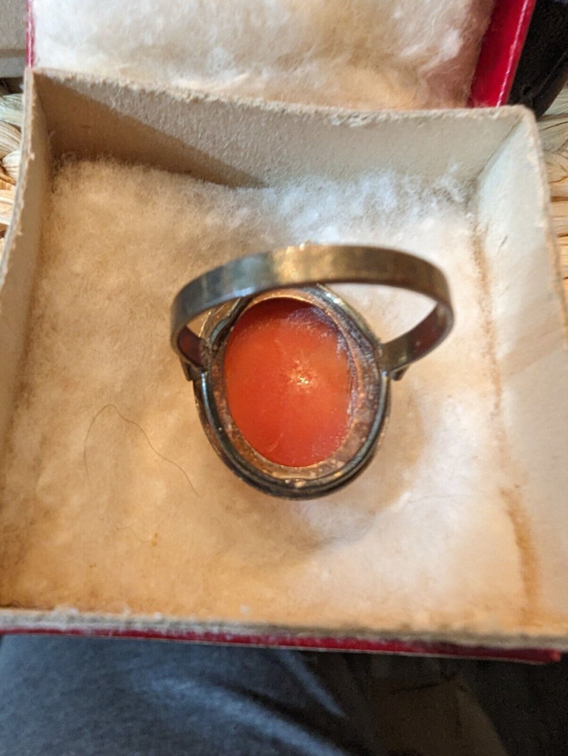Vintage Ditto Giovanni Apa 925 Sterling Silver Cameo Ring Size 7 In ...