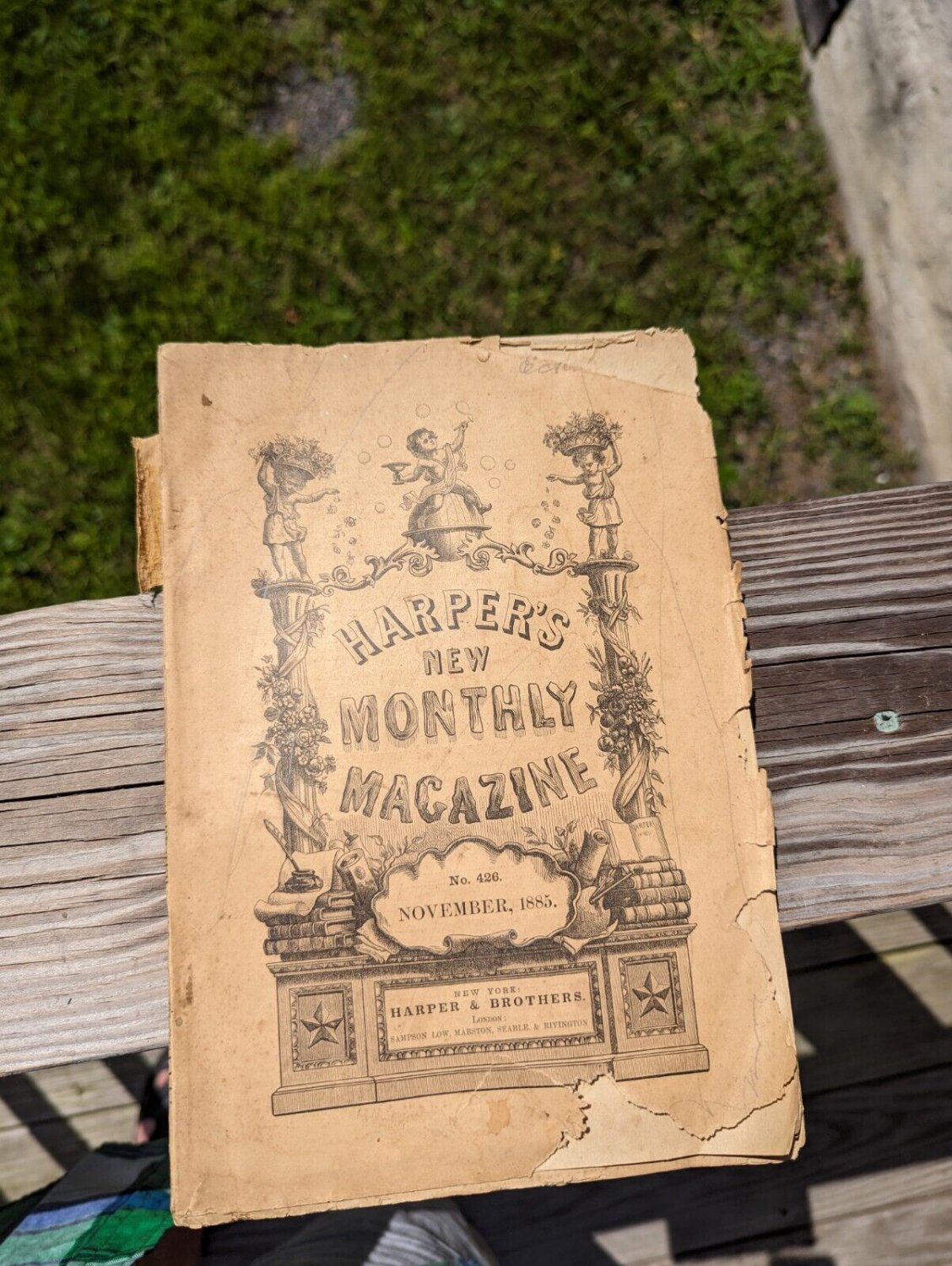 Harpers New Monthly Magazine No 426 November 1885