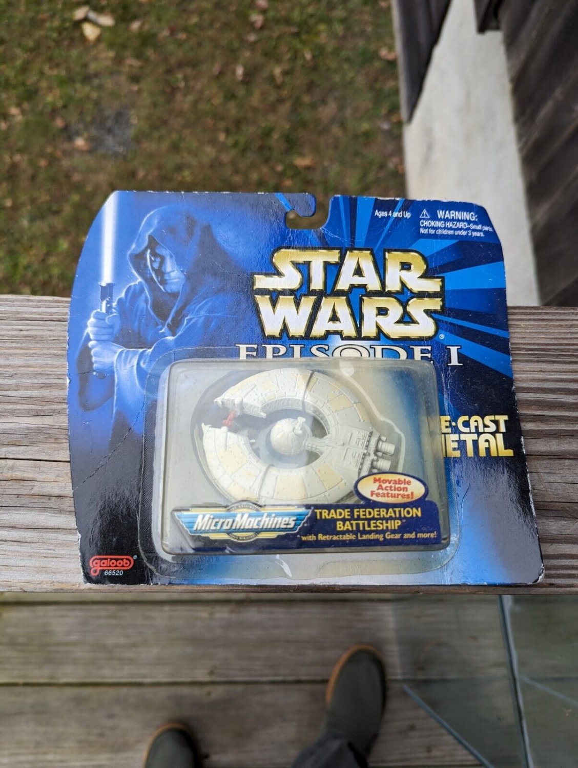 Micro Machines Trade Federation Battleship - Star Wars Episode 1 Die ...
