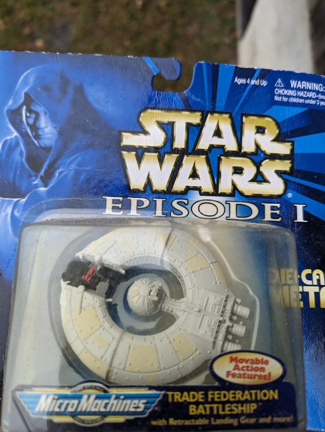 Micro Machines Trade Federation Battleship - Star Wars Episode 1 Die ...
