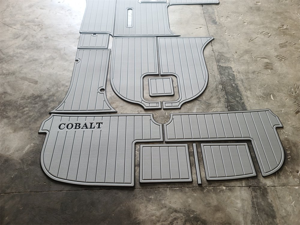 2005 Cobalt 282 Swim Platform Cockpit Pad Boat EVA Foam Faux Teak Deck ...