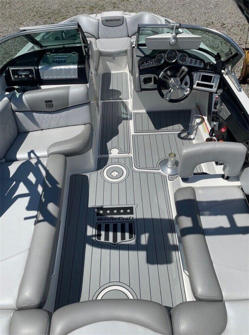 2005 Mastercraft X30 Swim Step Platform Pad Boat EVA Foam Teak Deck ...