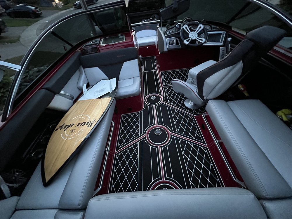 2018 Mastercraft XT20 Cockpit Floor Pad Boat EVA Foam Teak Deck ...