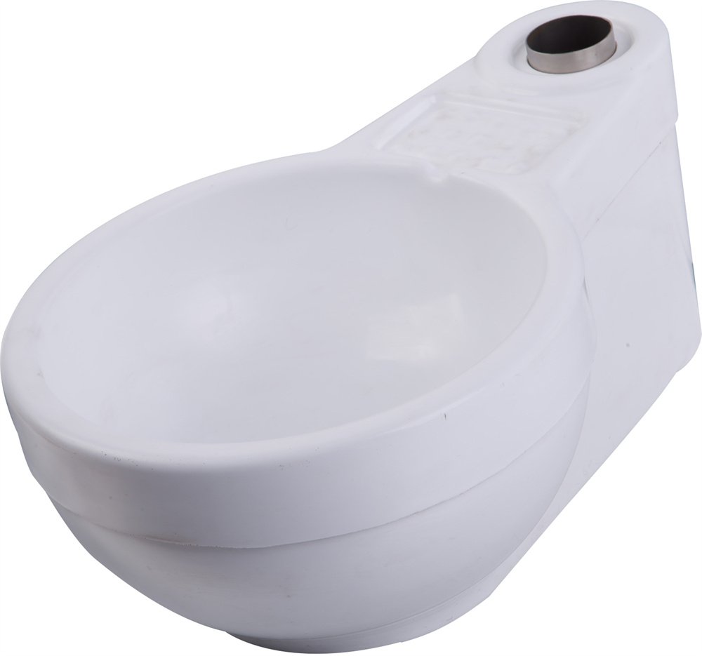 White Acrylic Swivel Sink Hand Wash Basin 485*310*220mm Boat Caravan RV ...