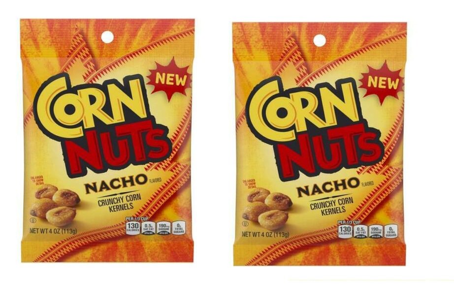 8 oz. NACHO Corn Nuts Crunchy Corn Kenels