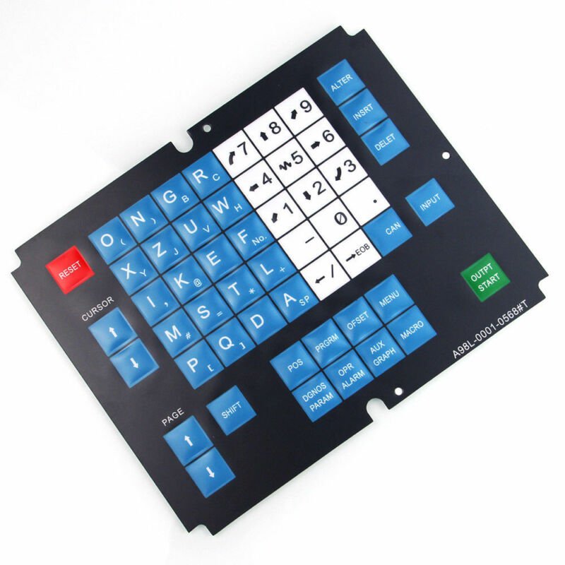 FANUC NEW A98L-0001-0568#?T Soft Membrane Keysheet Keypad Keyboard xhg04