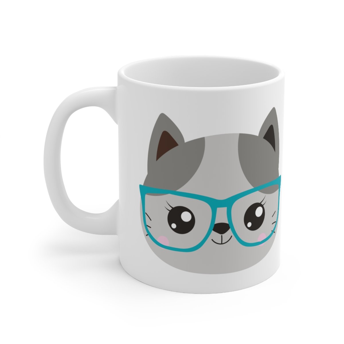 CERAMIC 11oz MUG - CAT HEAD 7 Item #628416