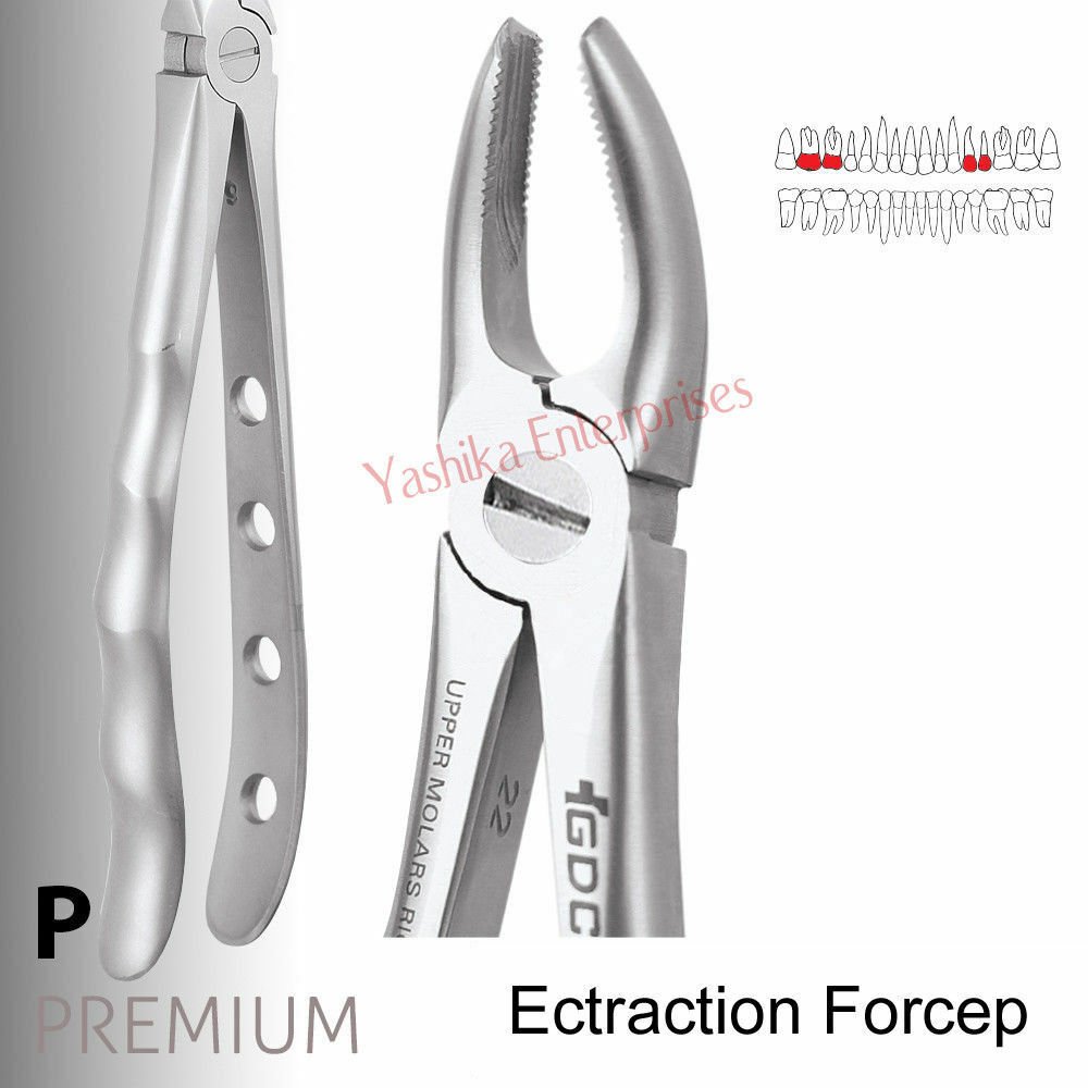 Dental Extraction Forceps Upper Molars Right # 17 Premium FX17P Tool BVJQ