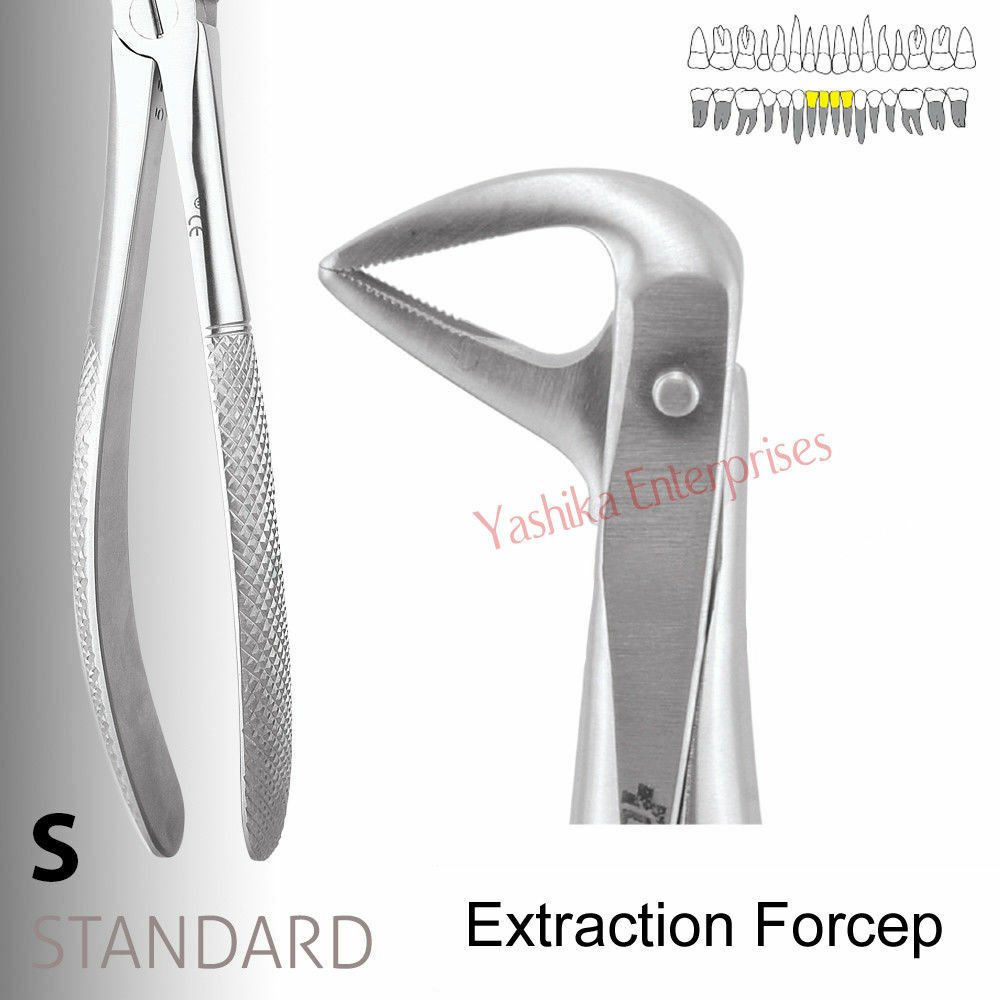Dental EXTRACTION FORCEPS Lower Anteriors ad Rots # 74 Standard FX74S