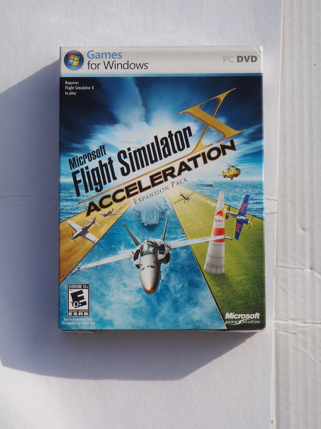 Microsoft Flight Simulator X: Acceleration for PC Brand New