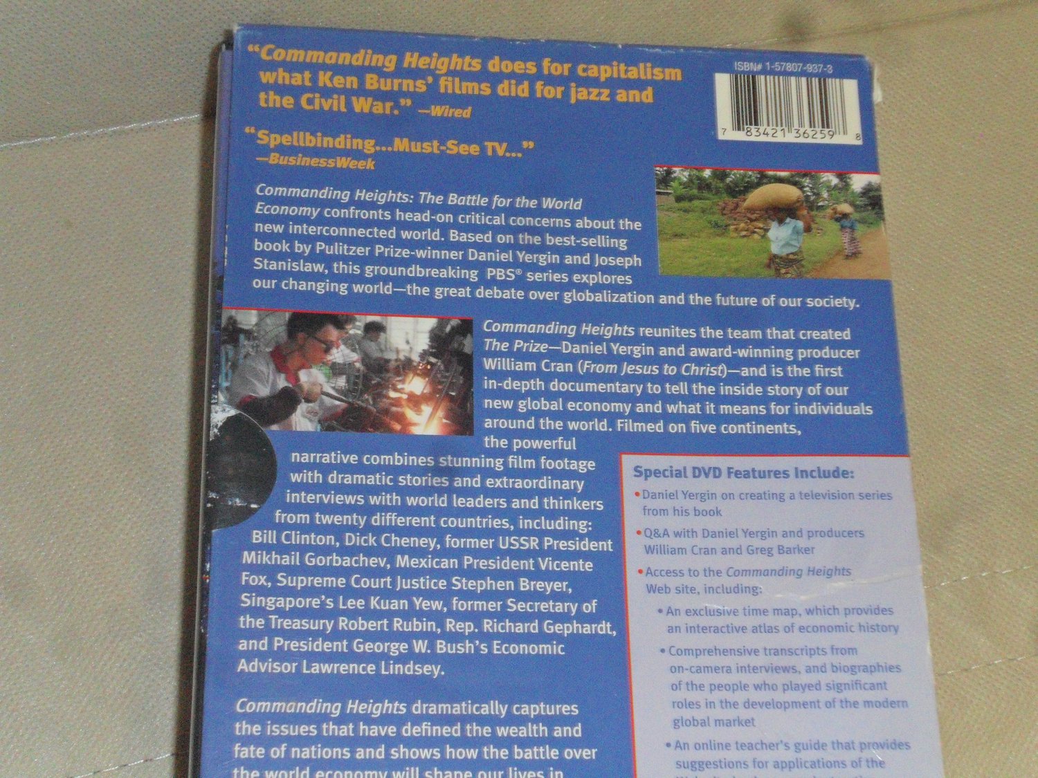 Commanding Heights: The Battle for the World Economy DVD set