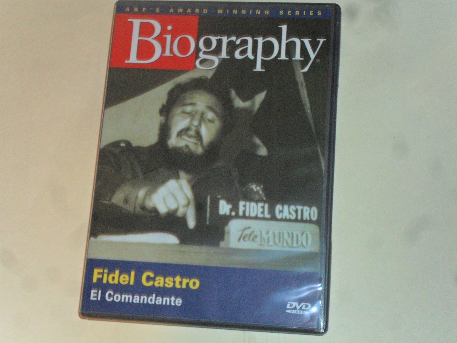 Fidel Castro EL Comandante A&E Biography DVD