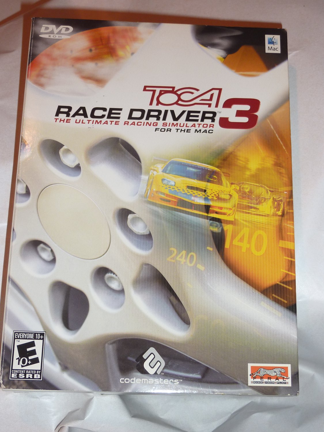 TOCA 3 RACE DRIVER The Ultimate Racing Simulator for The Mac