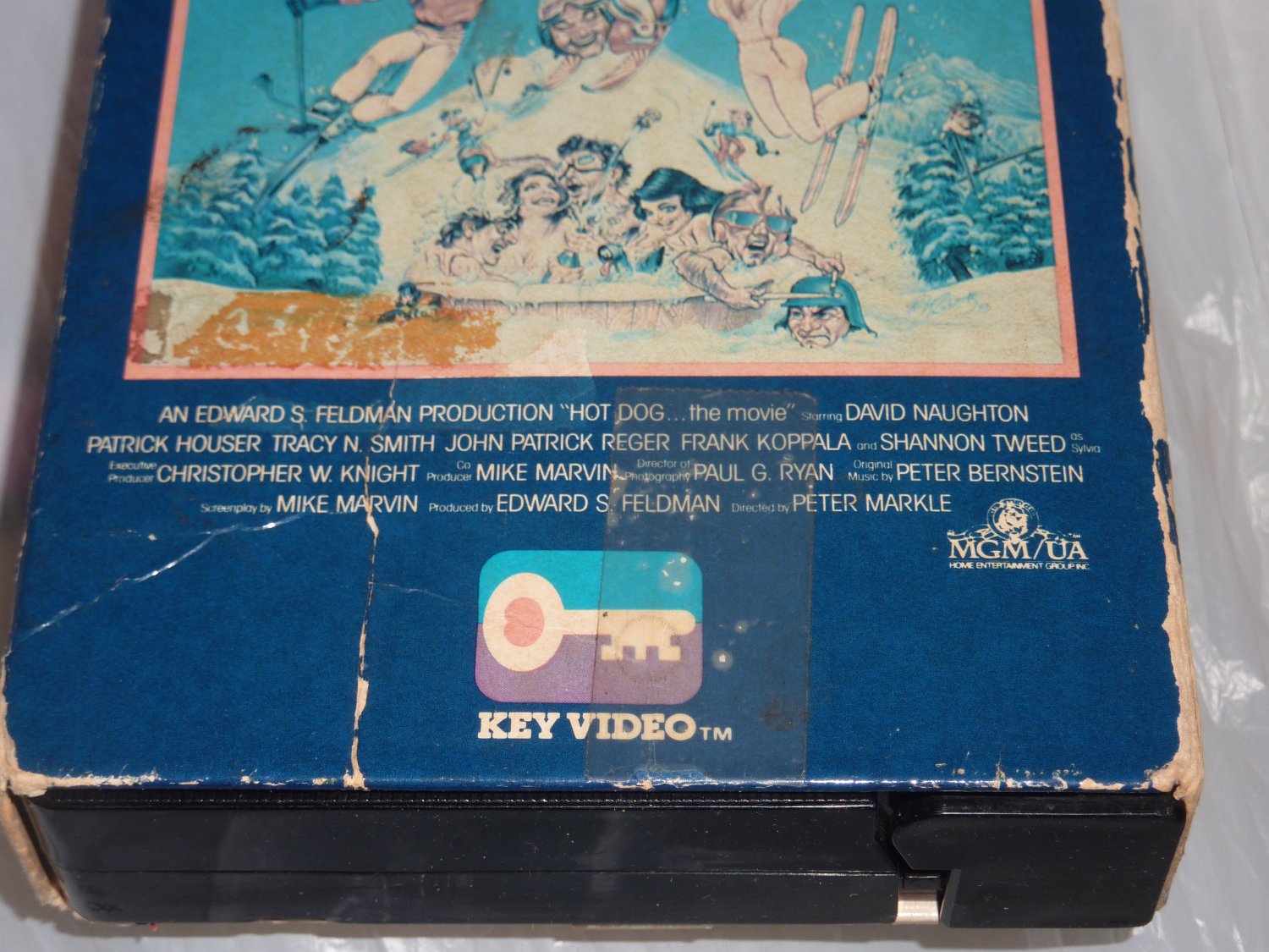 Hot Dog The Movie VHS Ski Action Comedy Shannon Tweed