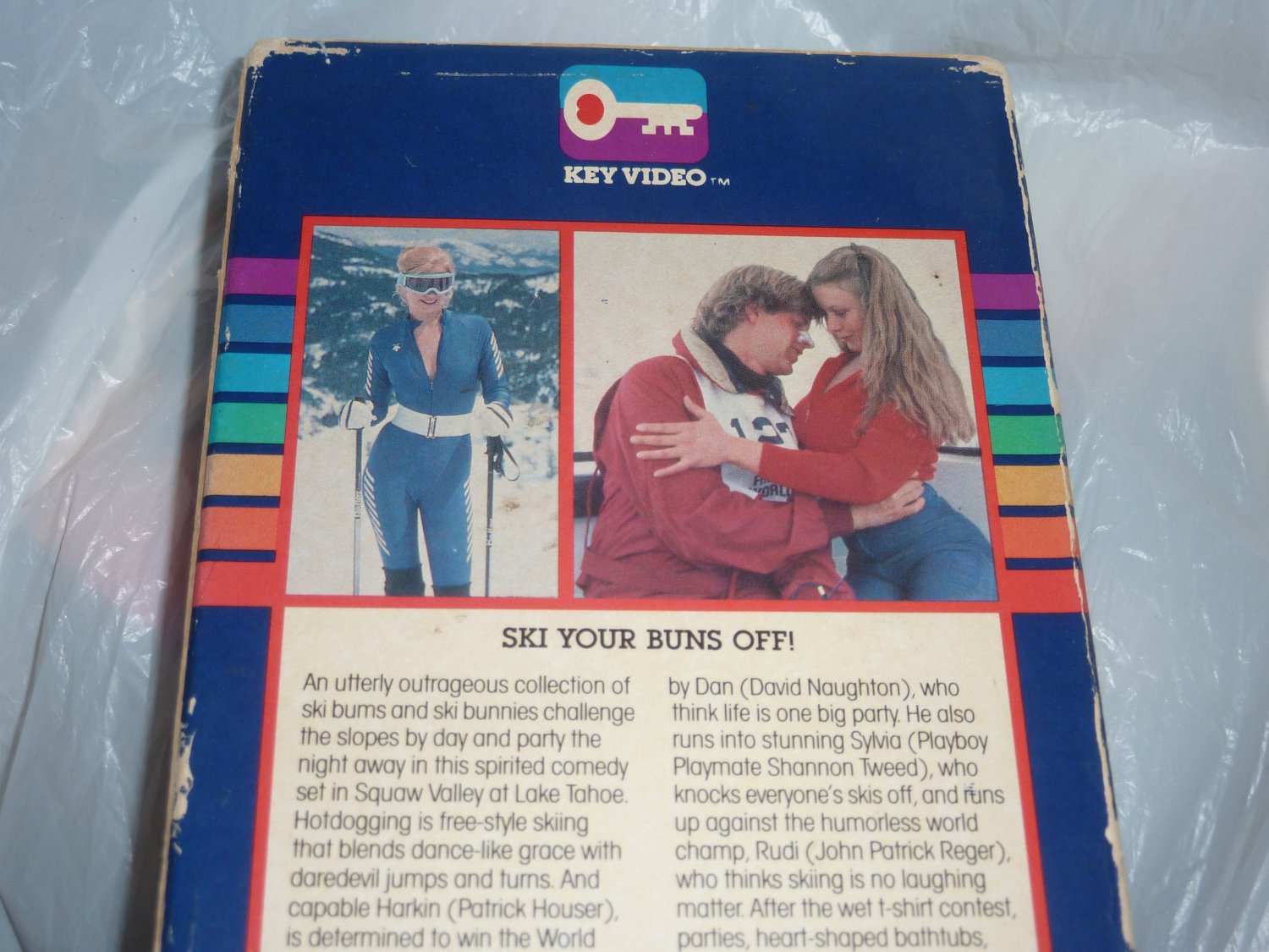Hot Dog The Movie VHS Ski Action Comedy Shannon Tweed