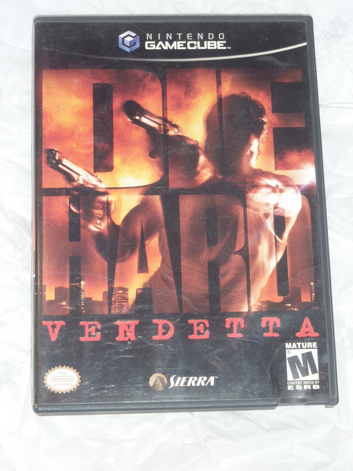 DIE HARD Vendetta Game Cube Black Label SIERRA Rated M