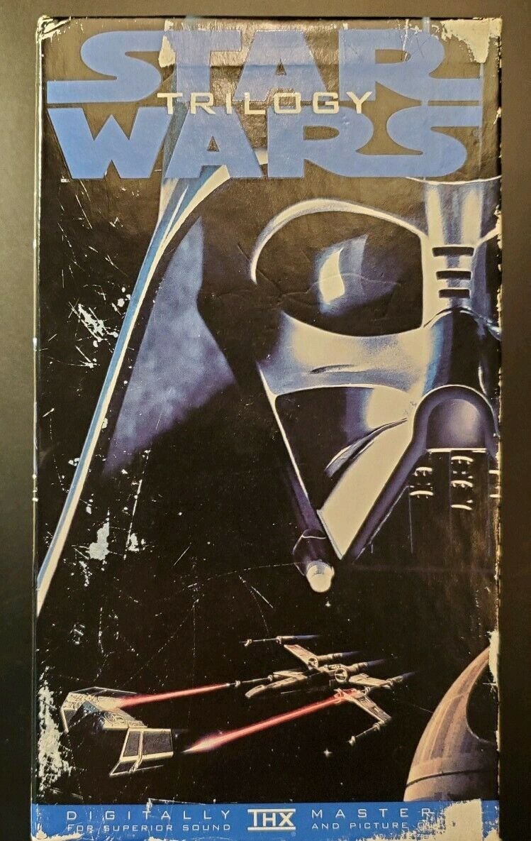 Original Star Wars Trilogy (VHS, 1995, 3-Tape Set) SW, TESB, ROTJ Unaltered