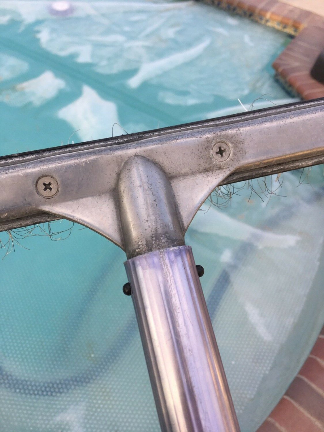 Swimming Pool Standard Sweeper Handle Wishbone / Spring Clip Pack of 3
