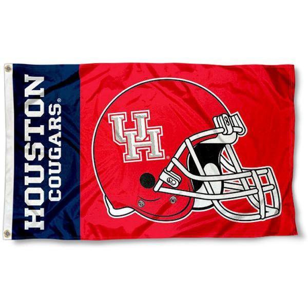 Houston Cougars Hand Flags Banners 3x5 ft