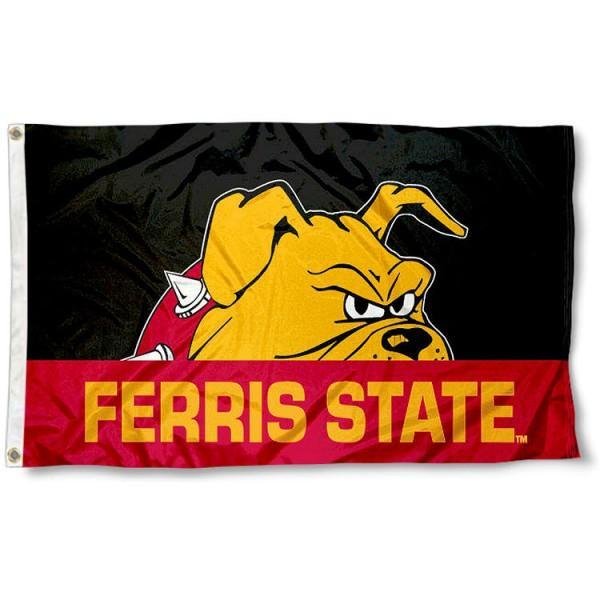 Ferris State Bulldogs Flag 3x5 ft