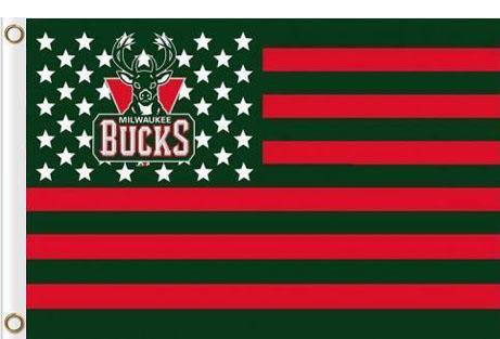 Milwaukee Bucks flag 3x5 ft