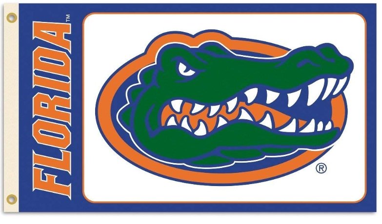 University of Florida Gators Logo Banner Flag 3x5 ft