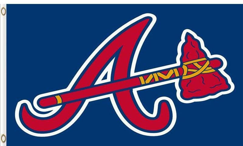 Atlanta Braves Baseball Club flags 3x5 ft