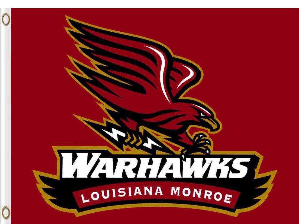 Louisiana-Monroe Warhawks Hand Flag 3x5 ft
