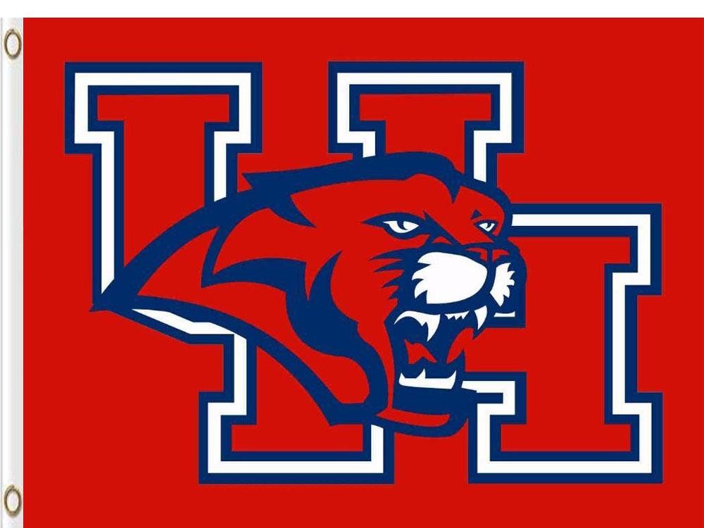 Houston Cougars Hand Flags Banners 3x5 ft