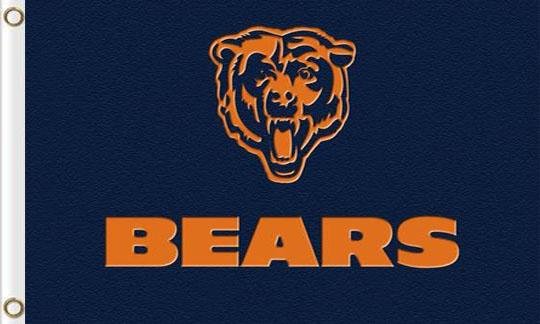 Chicago Bears Banners Flags 3x5 ft